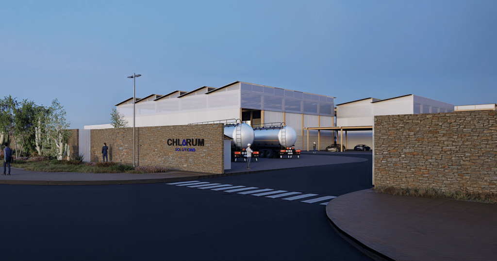 Chlorum Solutions USA announces first U.S. plant in Arizona